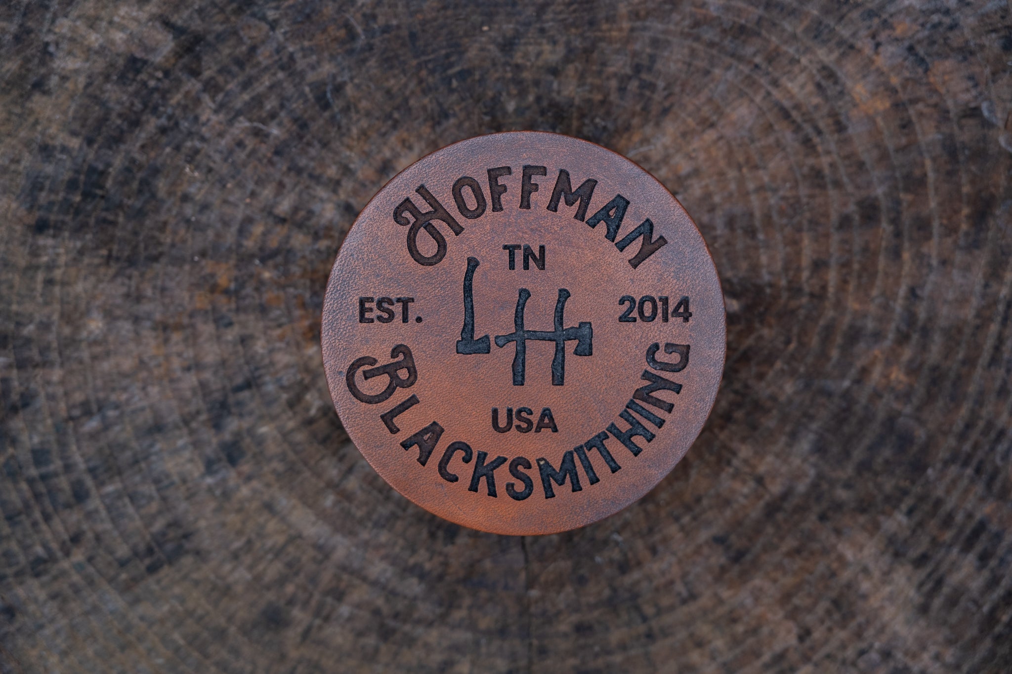 Hoffman Drink Coaster – Hoffman Blacksmithing