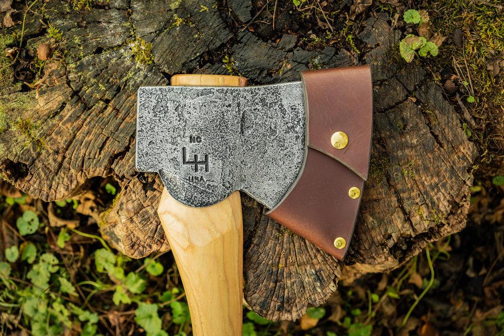 Farm Axe - Full Size Felling Axe – Hoffman Blacksmithing