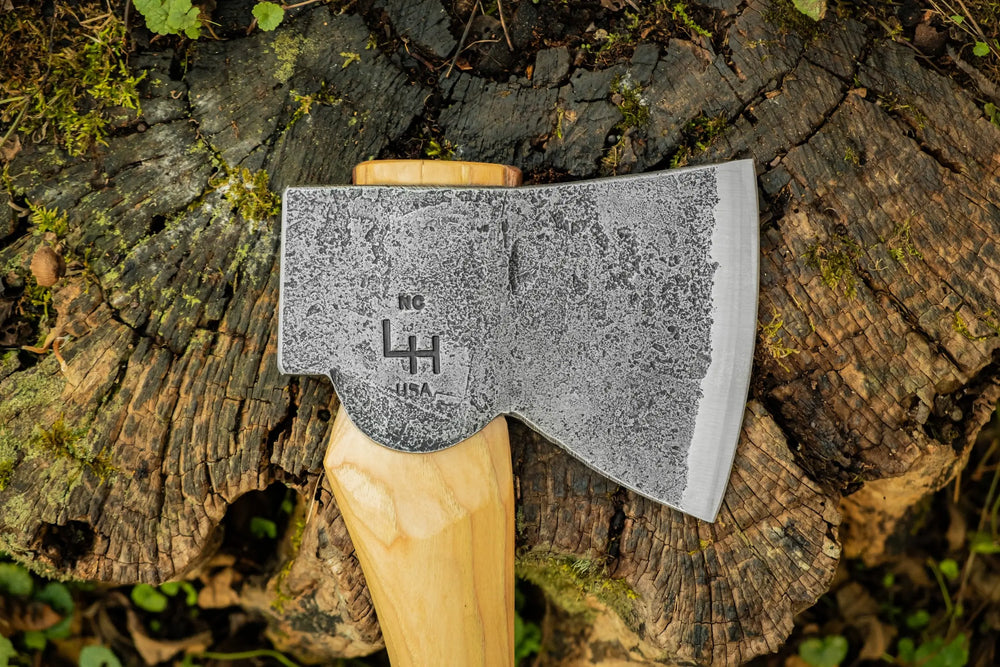 Farm Axe - Full Size Felling Axe – Hoffman Blacksmithing