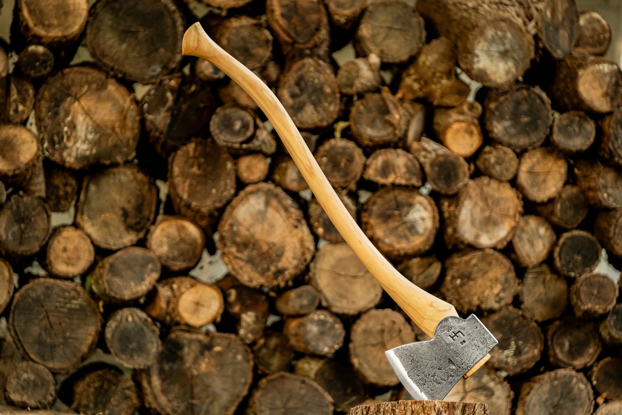 Farm Axe - Full Size Felling Axe – Hoffman Blacksmithing